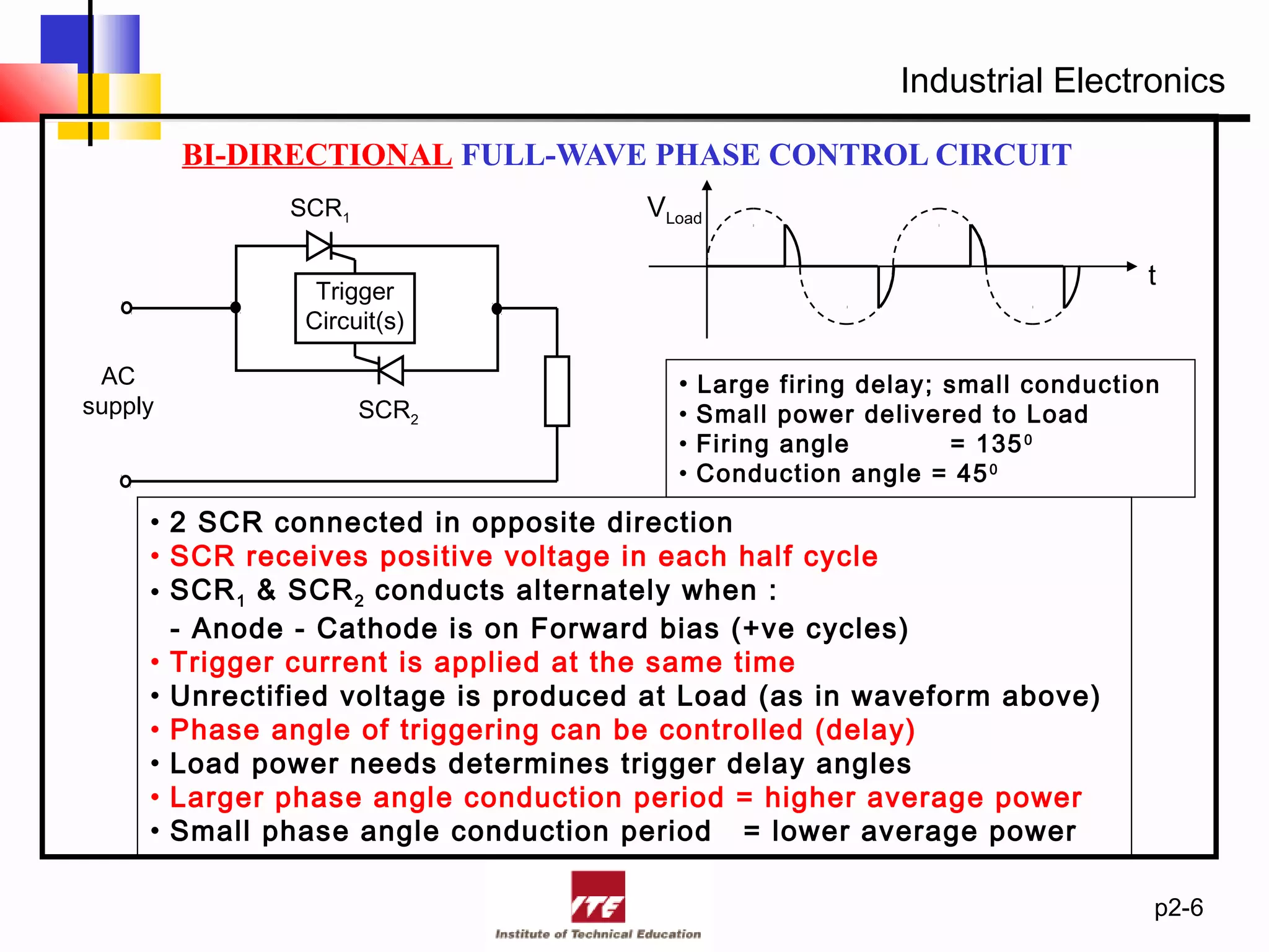Silicon Control Rectifier Phase Control | PPT
