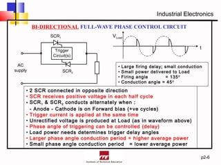 Silicon Control Rectifier Phase Control | PPT