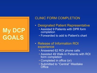 Scripps Carmel Valley ROI Internship | PPT