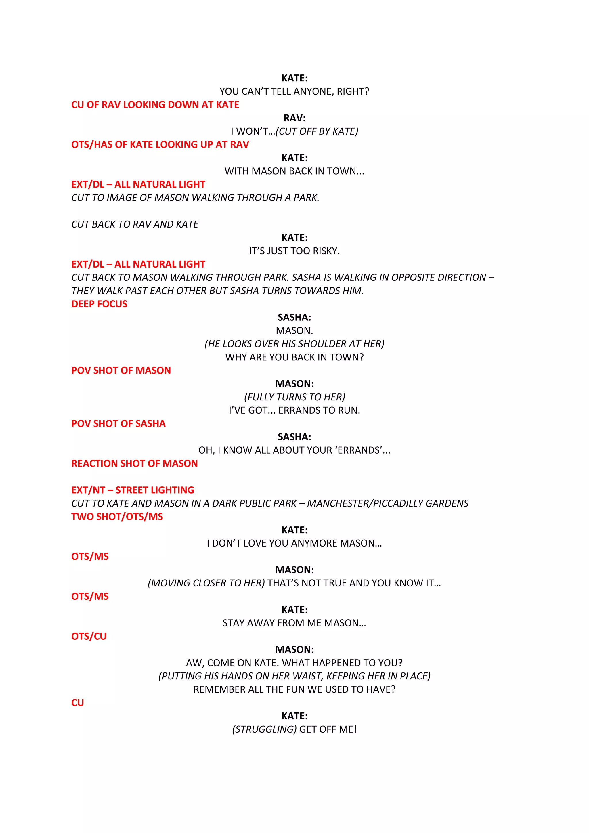 Script for Soap Opera Trailer | DOCX | Marriage and Civil Unions ...