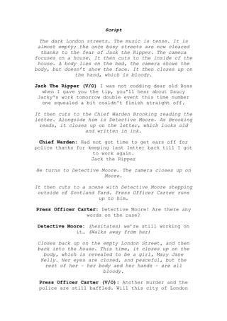 Script for Blind Man`s Buff | PDF