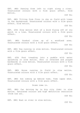 Script | DOC | Video Production | Content Production