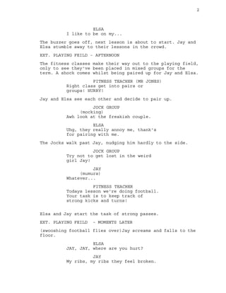 Redrafted Script | PDF | Death, Injury, or Military Conflict ...