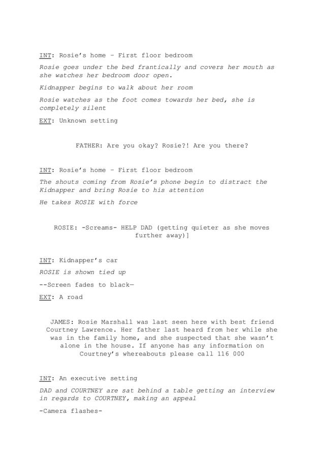 Script for DollsHouse | PDF