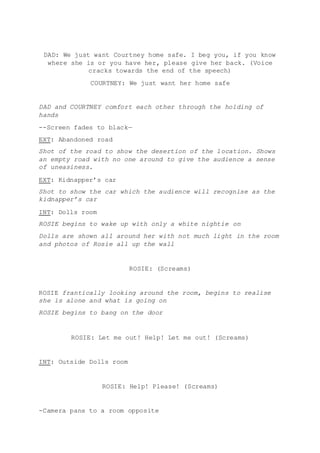 Script for DollsHouse | PDF