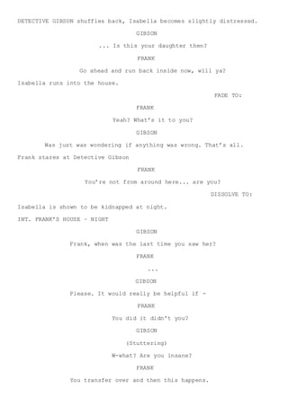 Script | DOCX | Crime & Harmful Acts to Individuals, Society & Human Right Violations ...