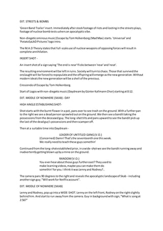 Script Neature Walk | DOCX