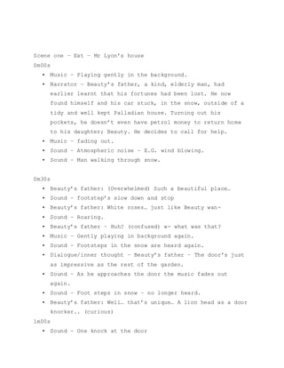 Radio drama script | PDF