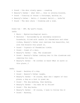 Radio drama script | DOCX