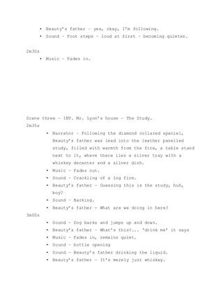 Radio drama script | DOCX
