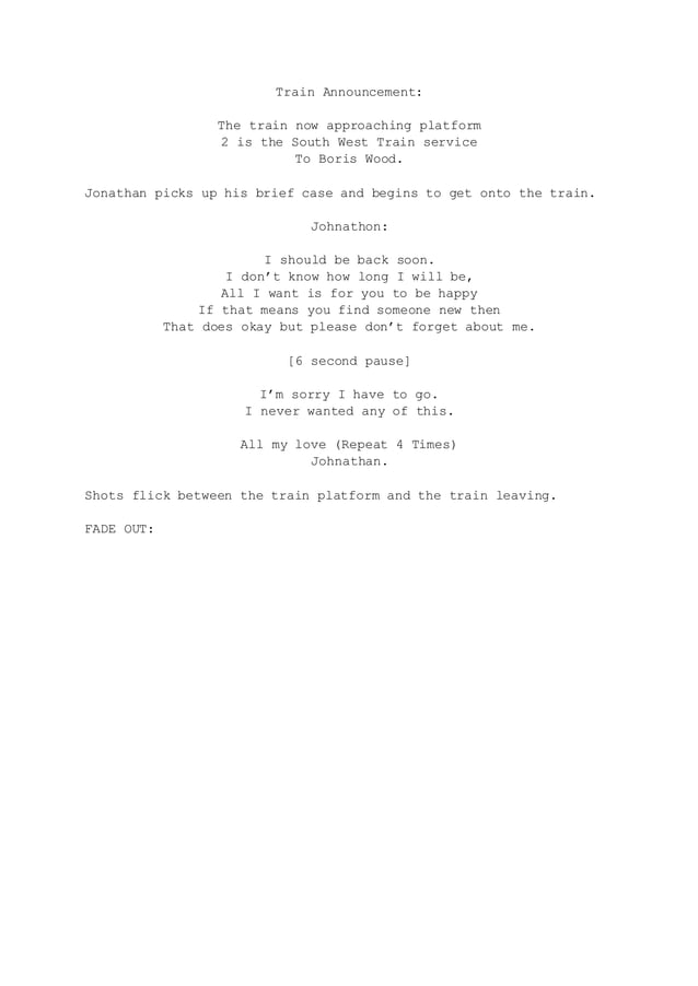 Script | DOCX | Rail Travel | Travel Type