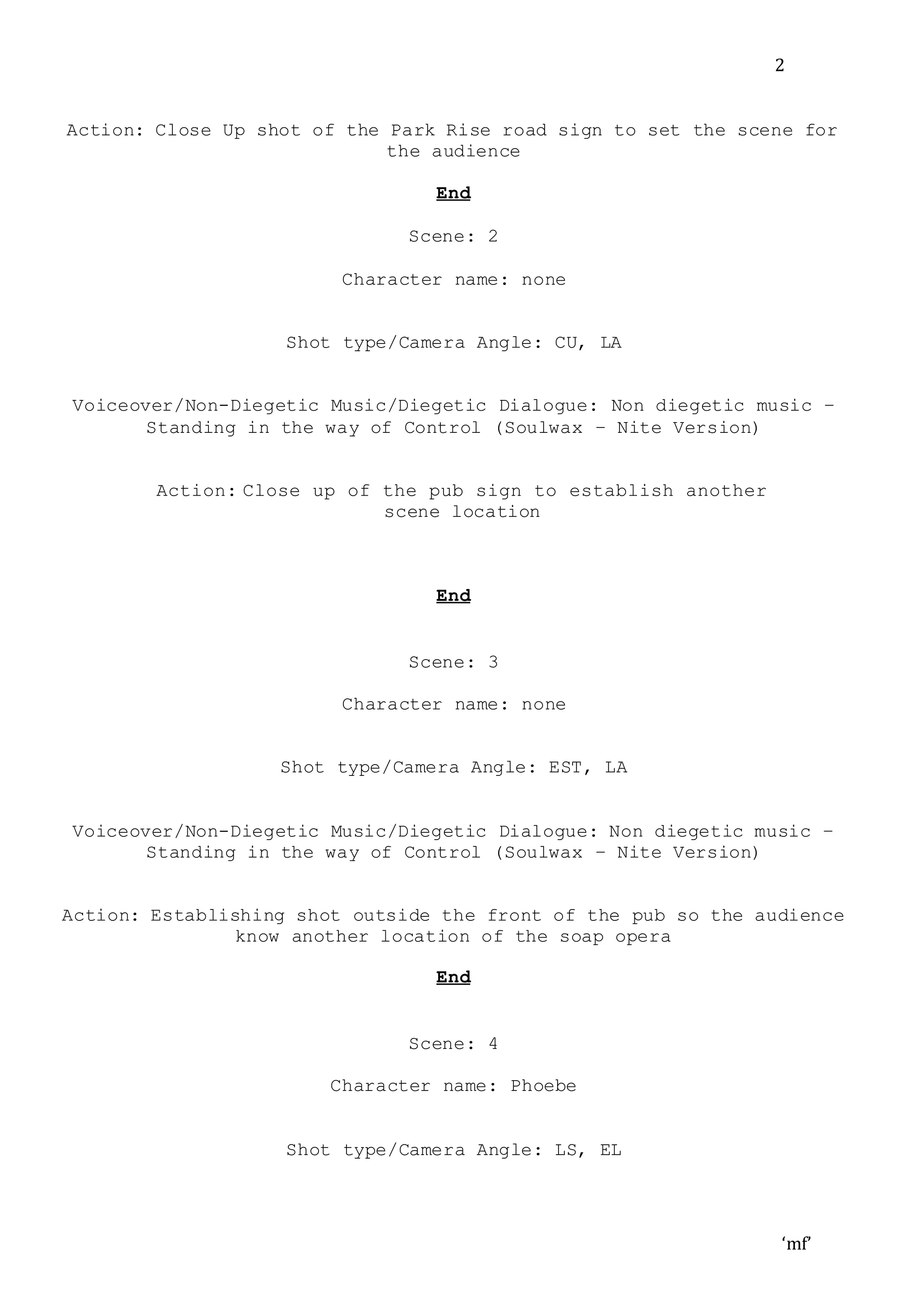 Soap Opera Script | PDF