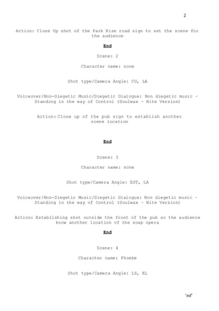 Soap Opera Script | PDF