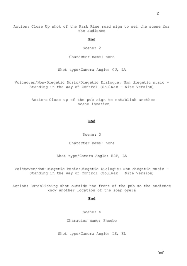 Soap Opera Script | PDF