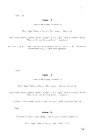 A level media studies soap opera script | PDF