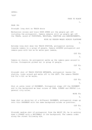 Script | DOCX | Cameras and Camcorders | Consumer Electronics