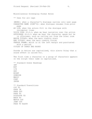 Script Friend Request | PDF