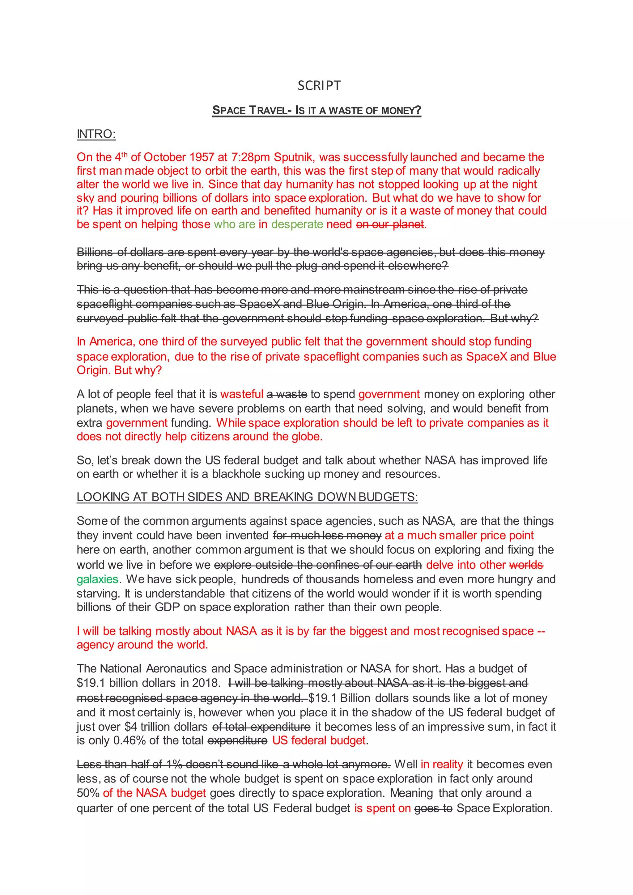 Script Version 1 | DOCX