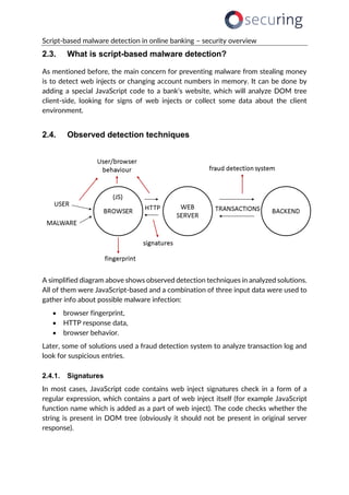 Script based malware detection in online banking | PDF