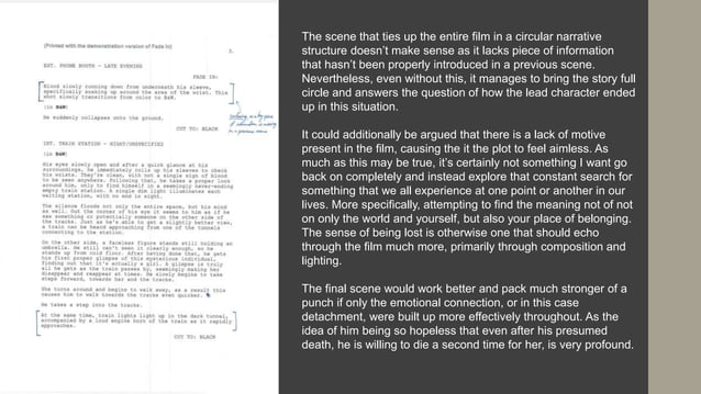 Script - darft | PPT