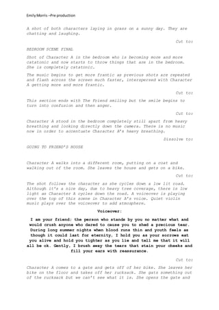 Script | DOCX | Screenwriting | Content Production