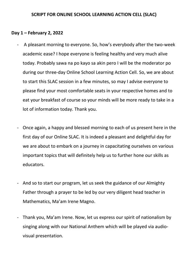 SCRIPT-FOR-SLAC.docx | Education