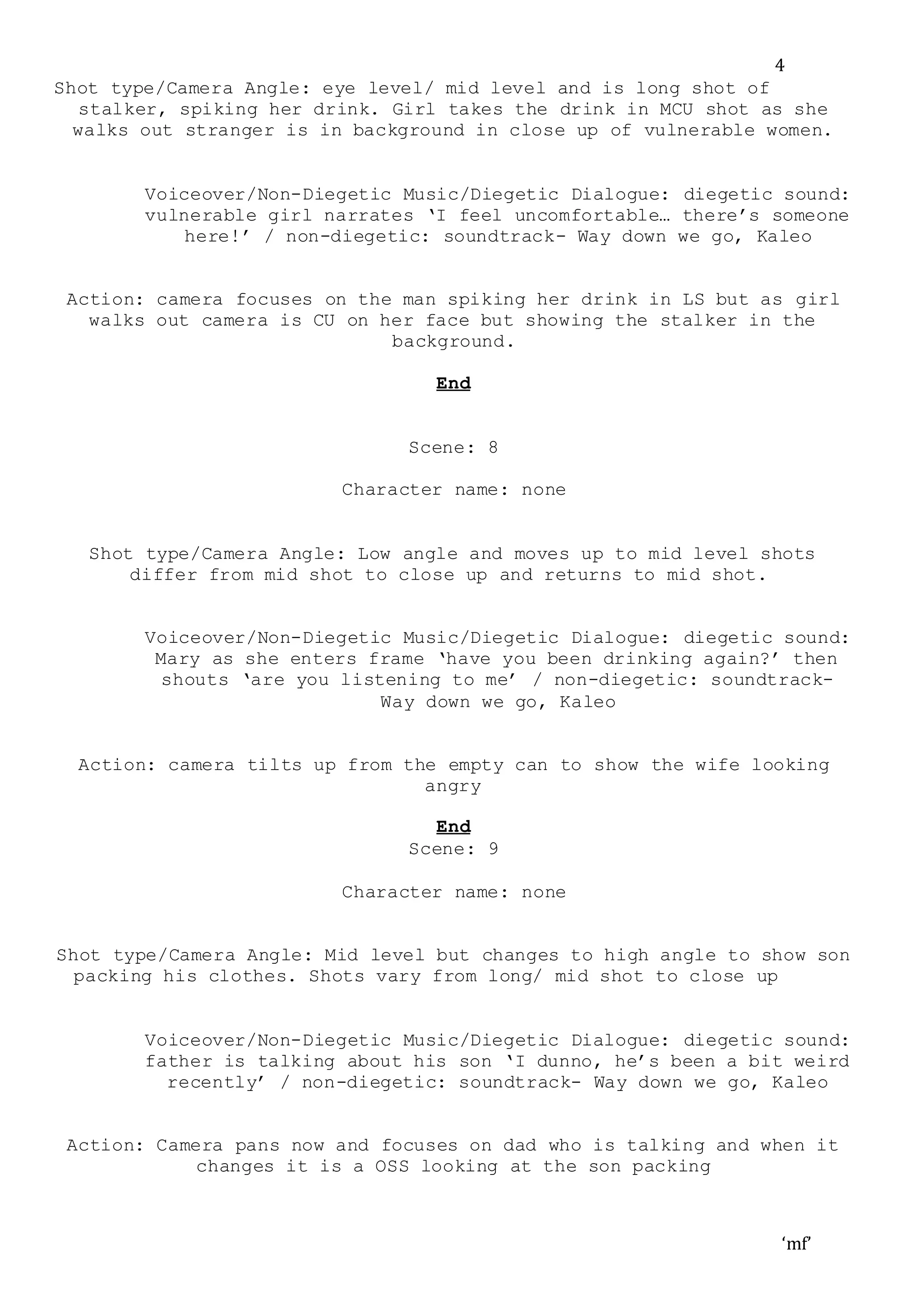 Script | DOCX | Soundtracks, TV and Showtunes | Music