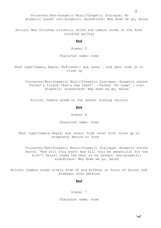 Script | DOCX | Soundtracks, TV and Showtunes | Music