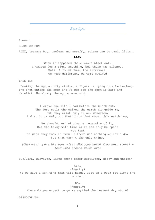 Script1 | DOCX