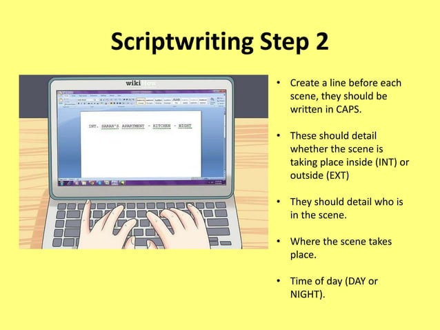 Script writing for level 1 | PPTX | Screenwriting | Content Production