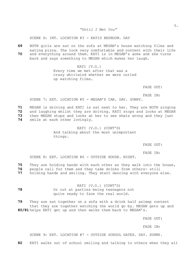 Script Draft 2 | PDF