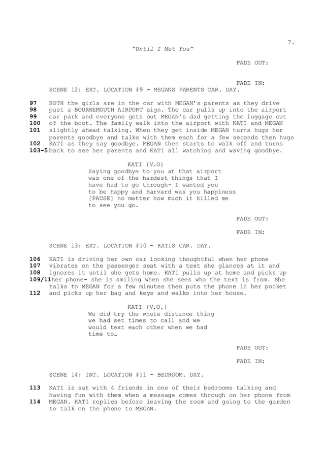 Script Draft 2 | PDF