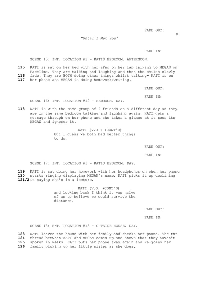 Script Draft 2 | PDF