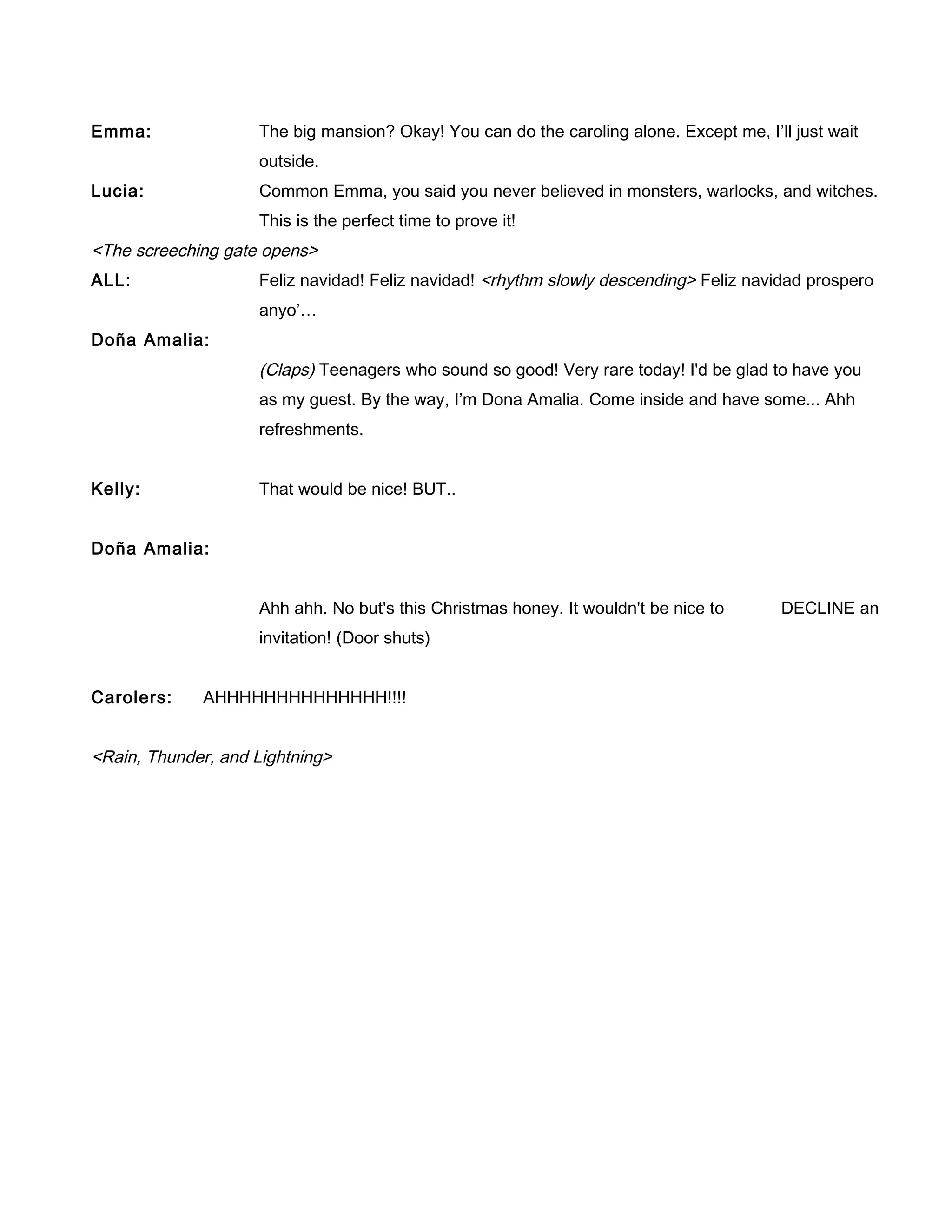 Radio drama script | DOC