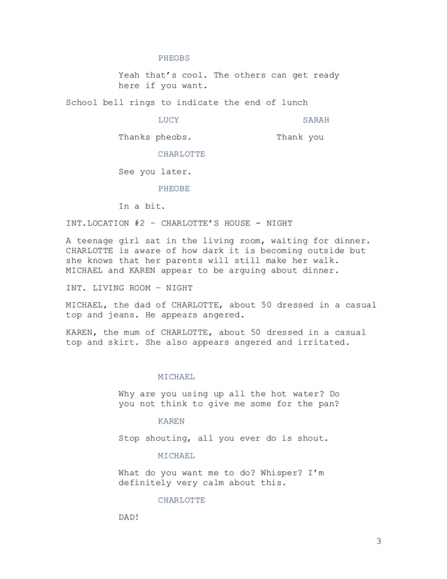 DRAFT 2 SCRIPT | PDF