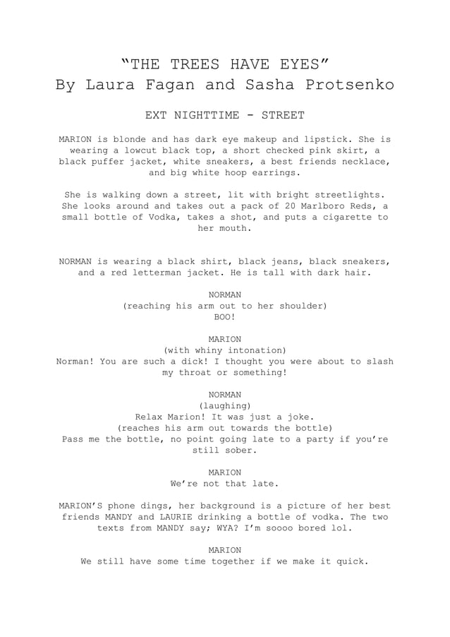 Scene 3 script | PDF