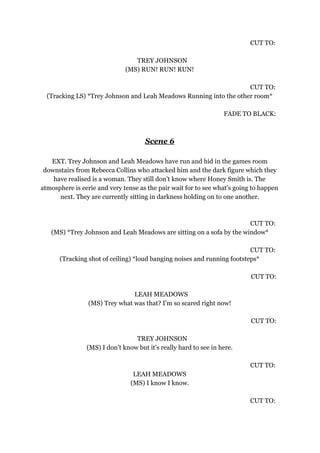 Script 2 for horror trailer | PDF