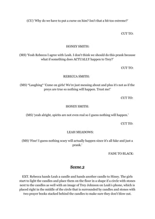 Script 2 for horror trailer | PDF