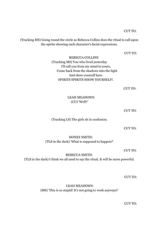 Script 2 for horror trailer | PDF