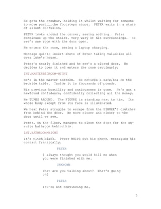 'Across the Pavement' Final Script | DOCX | Crime & Harmful Acts to ...