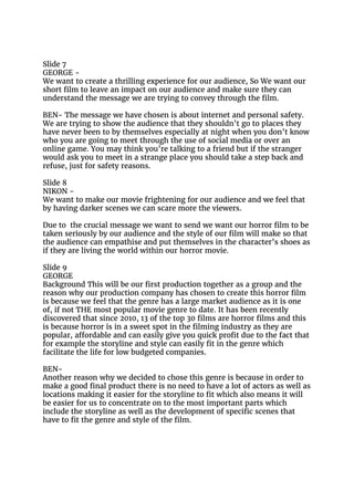 Treatment script | PDF