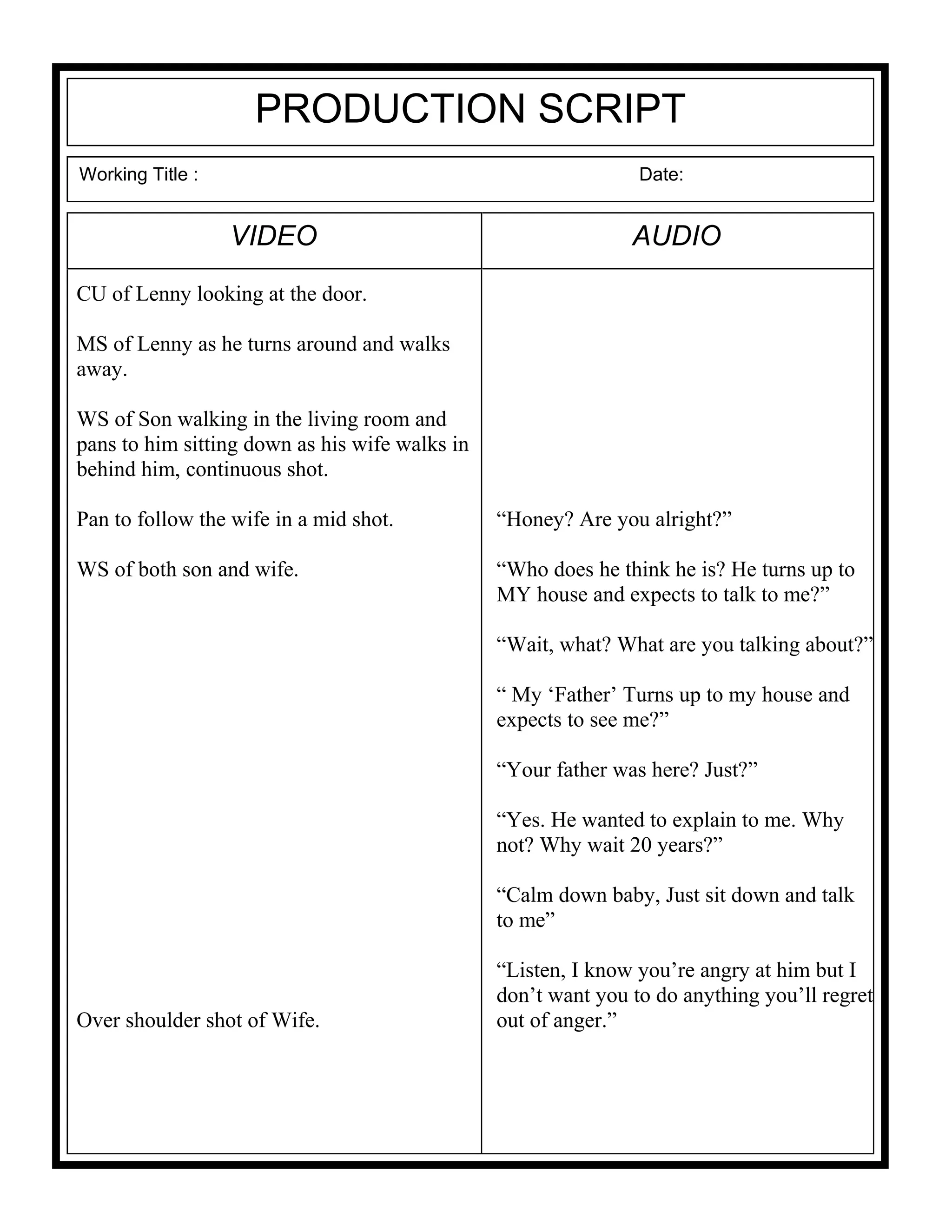 Script Lenny 2 | PDF