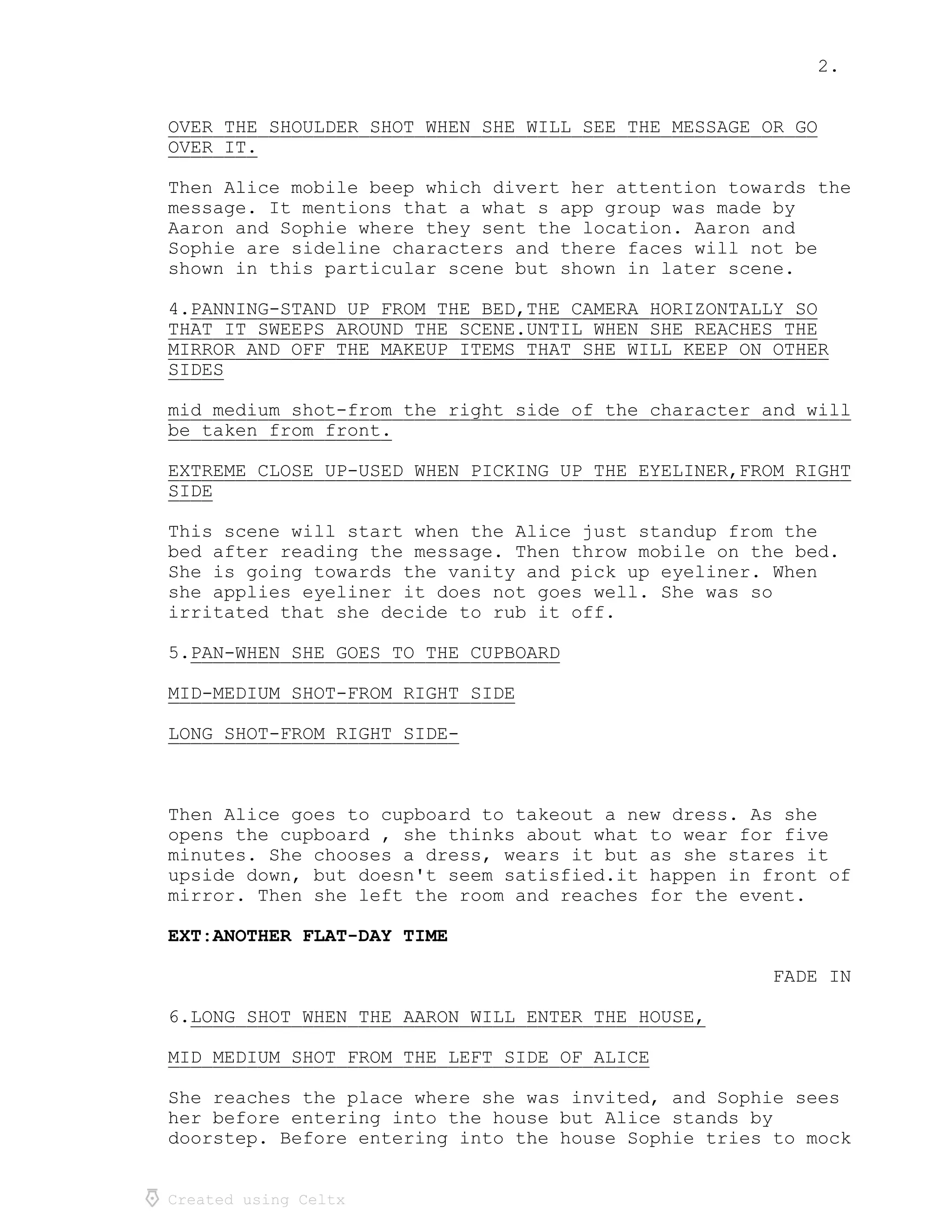 Script A2 movie (3).pdf | Makeup and Accessories | Beauty