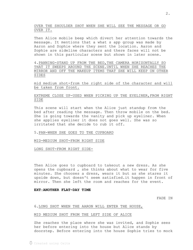 Script A2 movie (3).pdf | Makeup and Accessories | Beauty