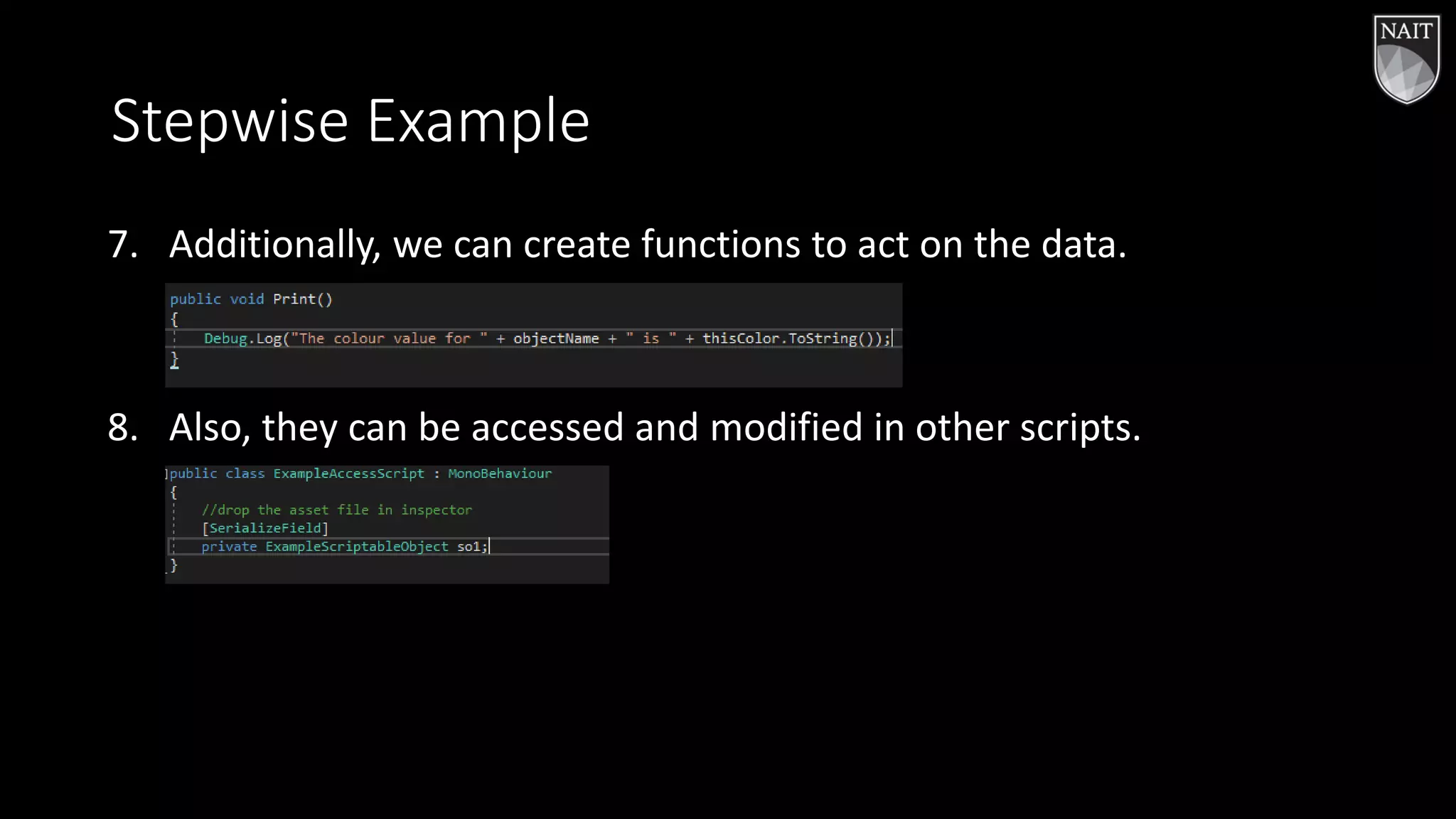 Scriptable Objects In Unity Game Engine C Ppt 6619