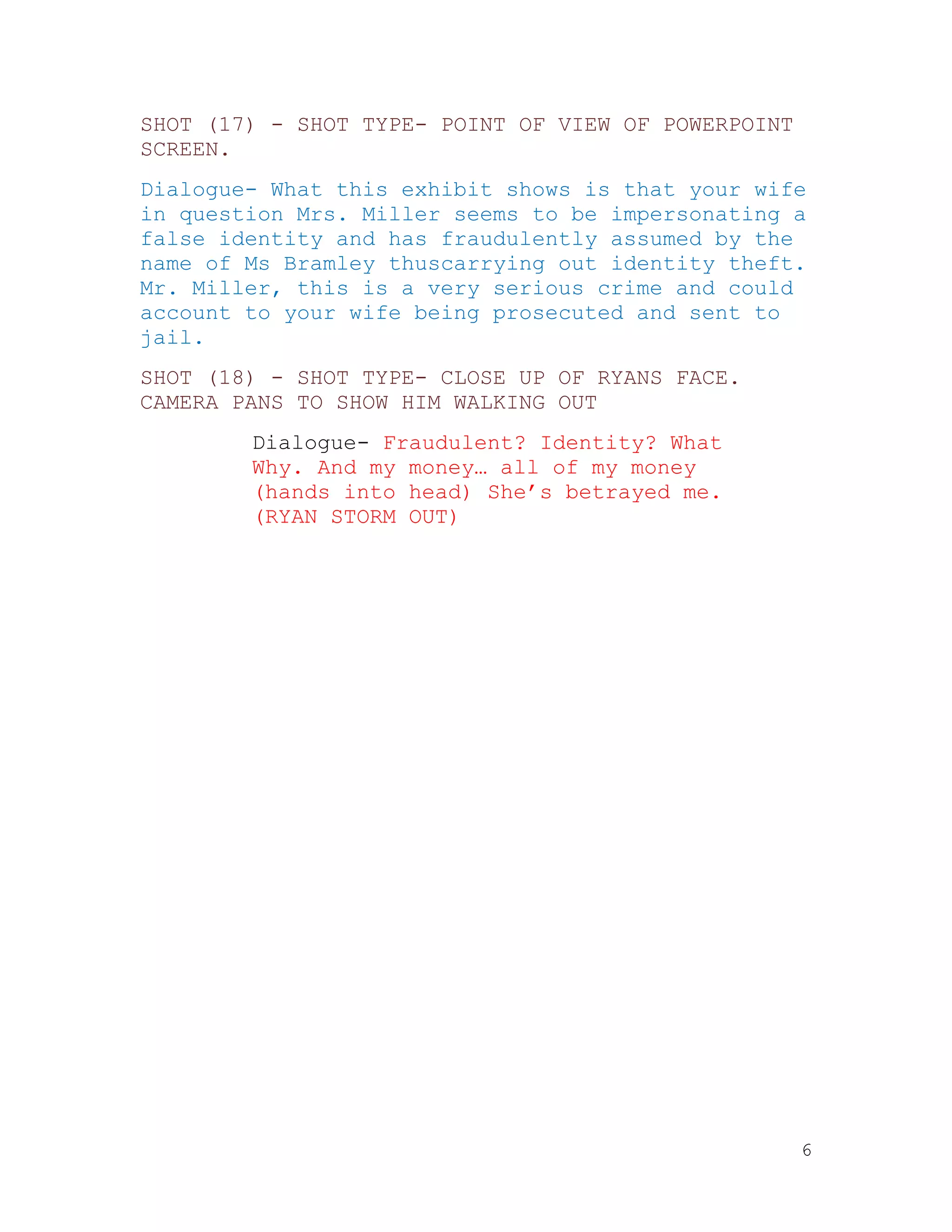 Amended Script- Allure Animations | PDF