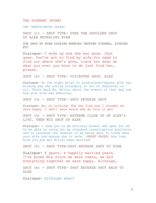 Amended Script- Allure Animations | PDF