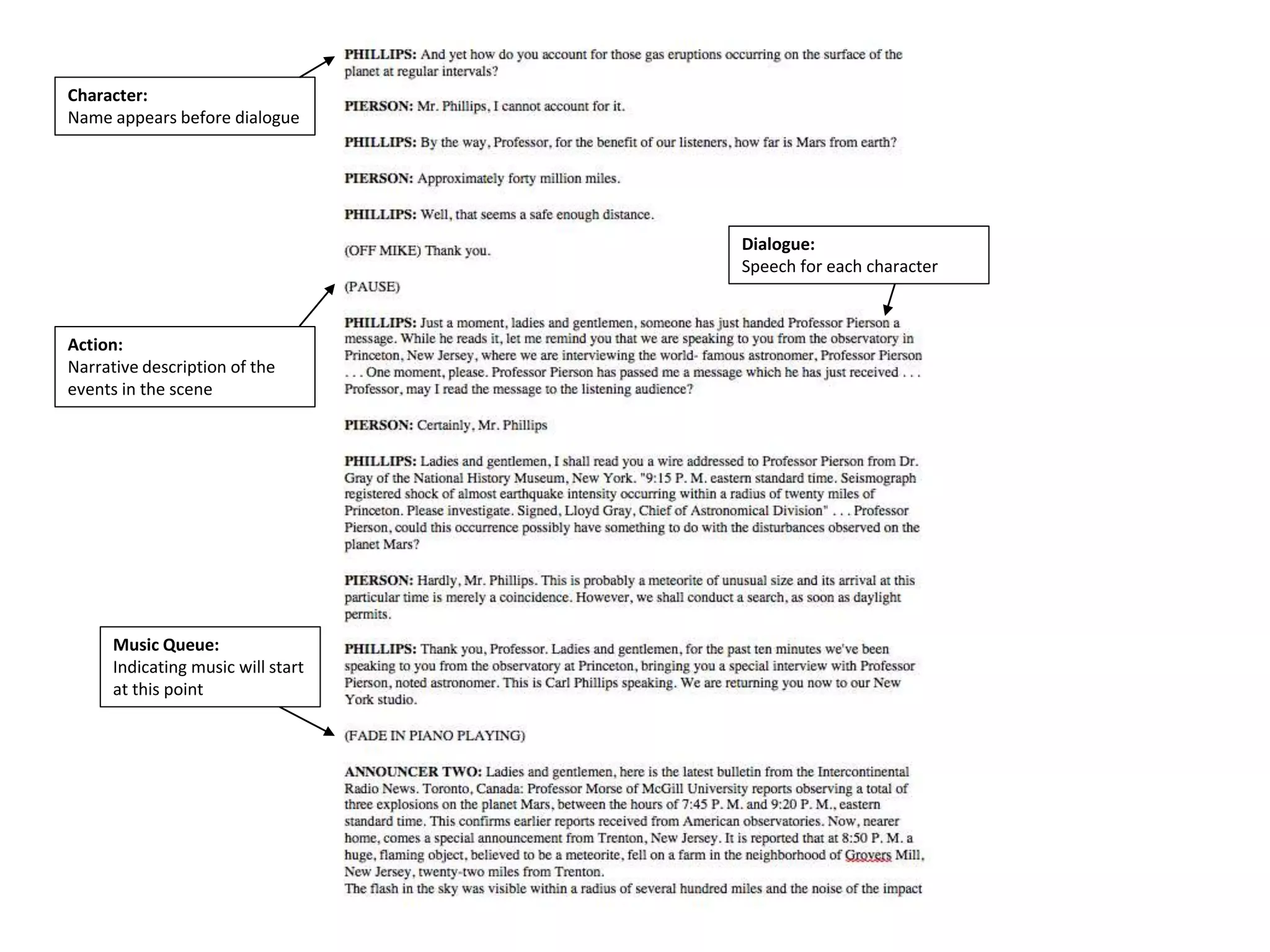 Script Analyses | PPTX