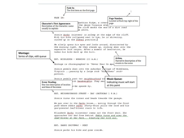 Script Analyses | PPTX