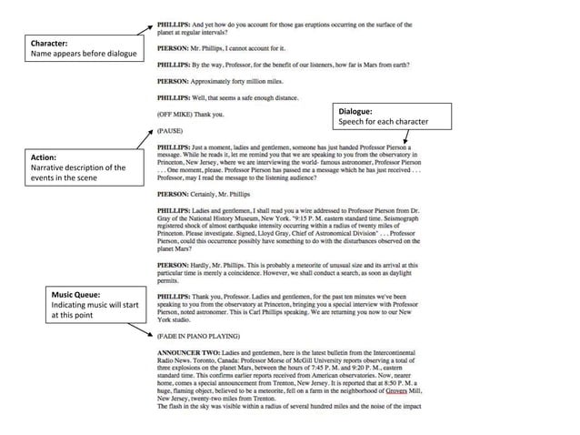 Script Analyses | PPTX